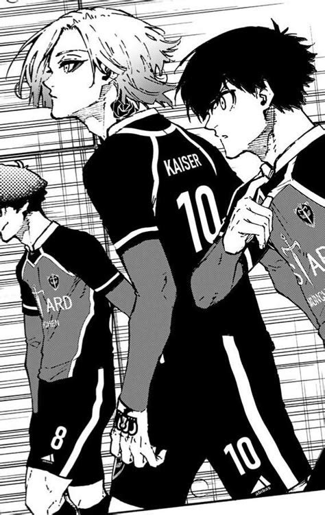 Kaiser And Isagi Manga Panel