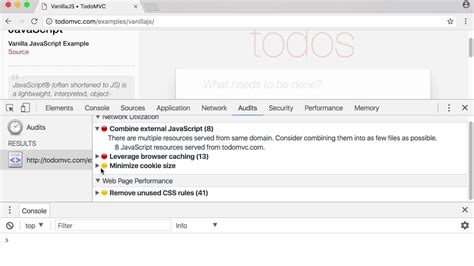 Chrome Devtools Tutorial 10 Audits To Improve Page Load Performance Youtube