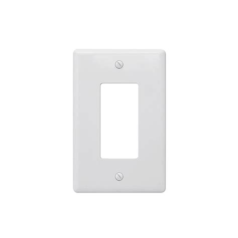 Single Gang Mid Size Decorative Wall Outlet Gfci Cover Plate Mid Size