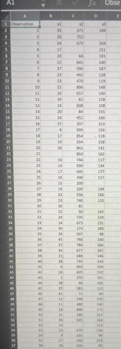 solved the accompanying data file contains three numerical