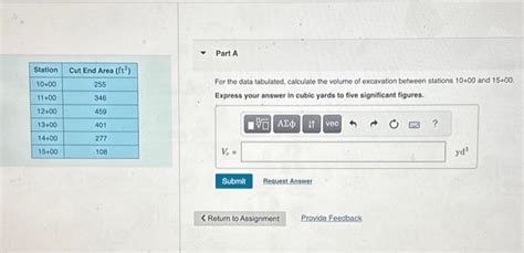 Solved For The Data Tabulated Calculate The Volume Of