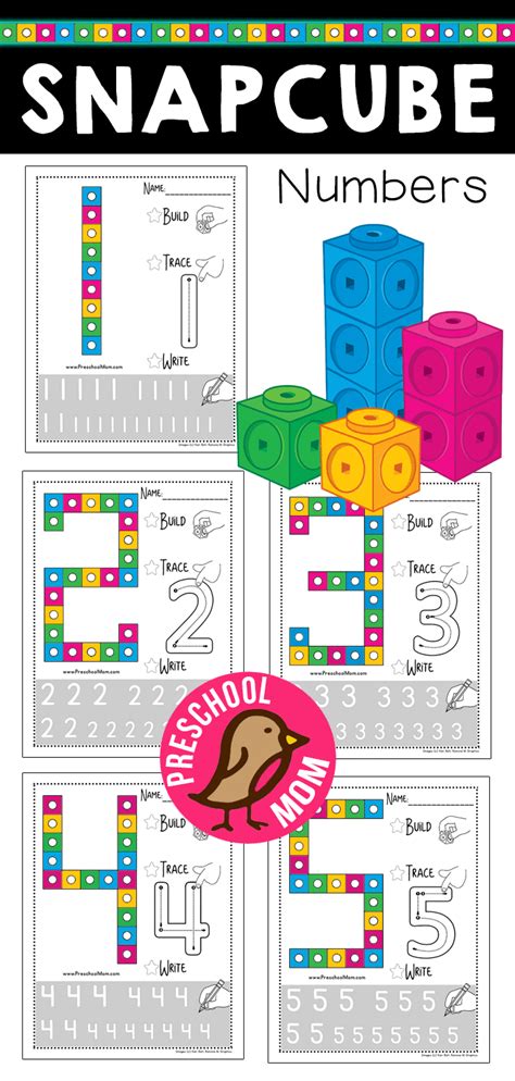 Free Snap Cube Number Worksheets Artofit
