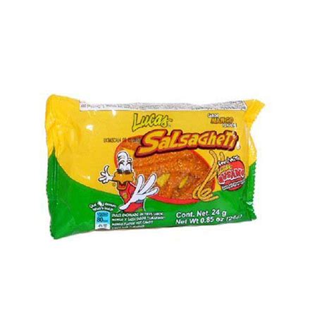 Lucas Salsagheti Mango Candy 0 85 Ounce 12 Count Volt Candy
