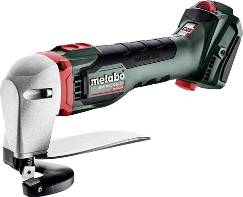 Buy Metabo Cordless Tin Snips 601615840 Scv 18 Ltx Bl 1 6 Metaloc W O Battery W O Charger Incl