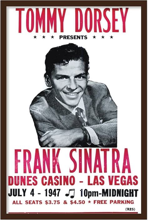 Frank Sinatra Concert Poster Frank Sinatra Arranged And Conducted