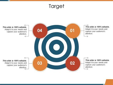 target ppt visual aids diagrams powerpoint slide presentation sample