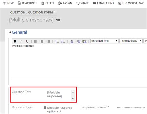Hide The Question Text Of Checkbox For Voice Of Customer In Dynamics