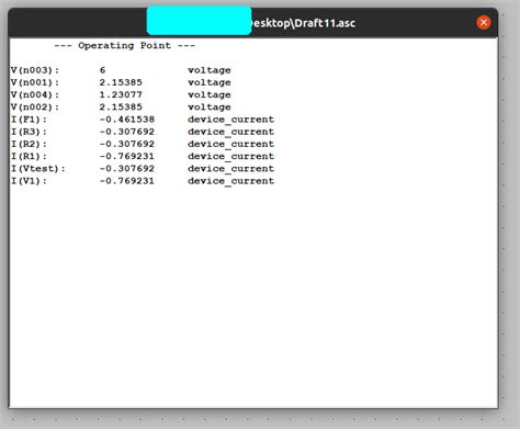 Circuit Analysis Ltspice Outputting The Incorrect Voltage Reading