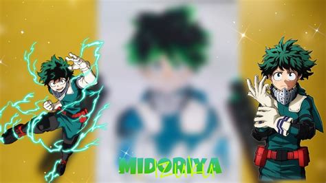 رسم انمي رسم ميدوريا Midoriya 😍😍 Youtube