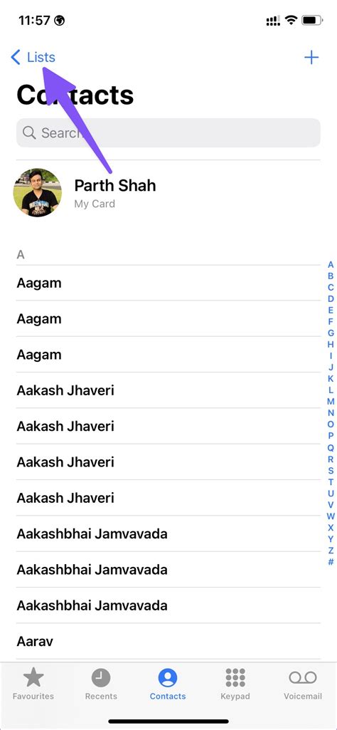 How To Create Or Remove A Contacts List On IPhone Guiding Tech