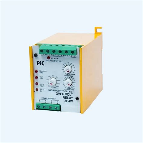 Under Over Voltage Relay For Control Panel 2 Pole At Rs 15000 In Indore