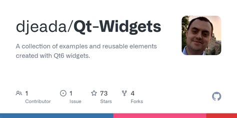 Github Djeadaqt Widgets A Collection Of Examples And Reusable