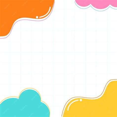 Premium Vector Cute Background Grid Vector