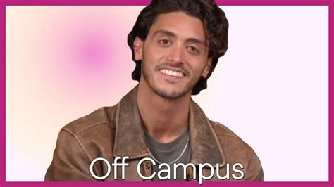 ‘off Campus Logans Crush On Hannah Explained By Antonio Cipriano
