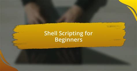 Shell Scripting For Beginners Quiz Sg