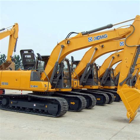 Xcmg 15 Ton Excavators Machine Xe155d With Excavator Hydraulic Hammer