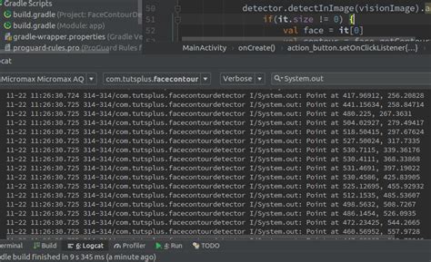 Create An Android App To Recognize Face Contours With Firebase Ml