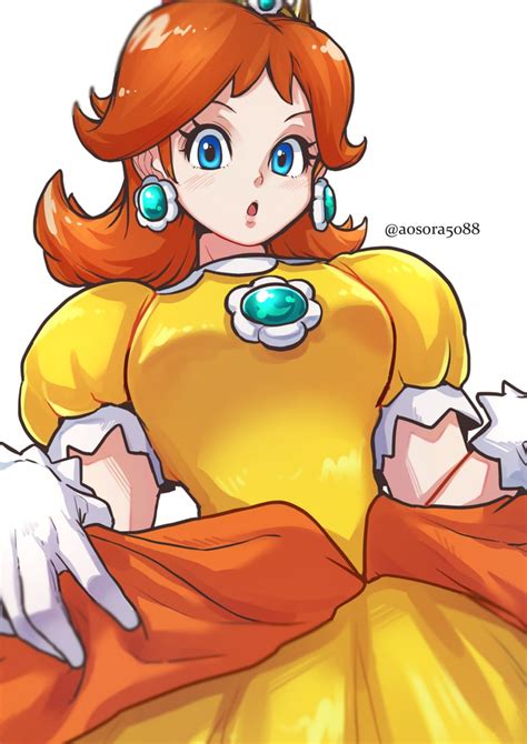 Princess Daisy Mario Drawn By Aosora2823 Danbooru