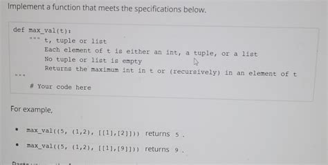 Solved In Python I M Having Trouble Getting T To Be Chegg