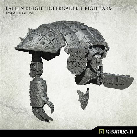 Fallen Knight Infernal Fist Arm Right