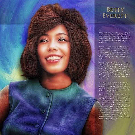Black Kudos Remembering Betty Everett En