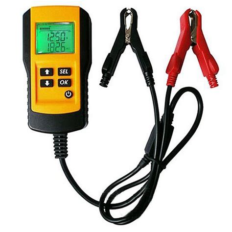 เครื่องวัดแบต เครื่องวัดแบตเตอรี่ เครื่องวัดค่า Cca Battery Analyzer And Battery Tester ลดเหลือ ฿616