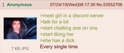 Anon Goes On Discord R Greentext