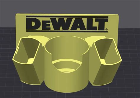 Dcf680 Dewalt Cordless Screwdriver Mount By Rickey527 Makerworld