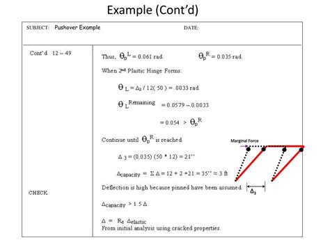 Ppt Example On Pushover Analysis Powerpoint Presentation Free Download Id 596698