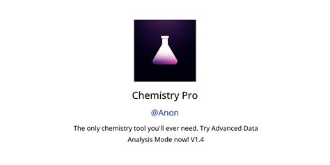 Chemistry Pro Gpts Features And Functions Examples And Prompts Gpt Store