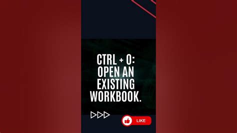 Excel Workbook Shortcuts Datarepresentation Tutorial Dataanalysis Myexceltutor
