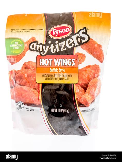 Winneconne Wi 30 December 2018 A Bag Of Tyson Anytizers Chicken Hot