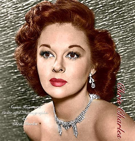 Susan Hayward Victoria Shaw Rhonda Fleming Color Susan Storm Actor