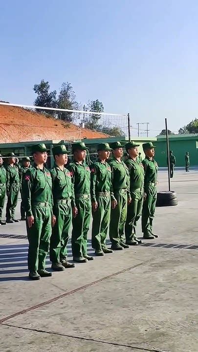 緬北四特區東部同盟軍新兵訓練勐拉軍緬甸戰事ndaa Youtube