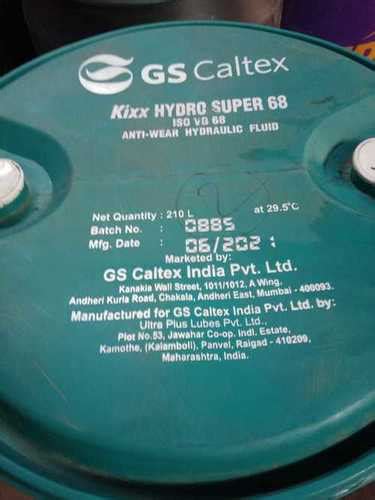 Gs Caltex Anti-wear Hydraulic Fluid Application: Automobile at Best ...