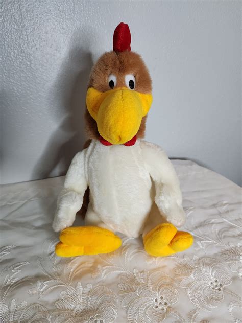 Vintage Foghorn Leghorn Plush 1993 Warner Bros Rooster Stuffed Animal