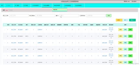 Java毕设项目小型企业员工工资管理系统（javavuemybatismavenmysql）小型公司java项目实例 Csdn博客