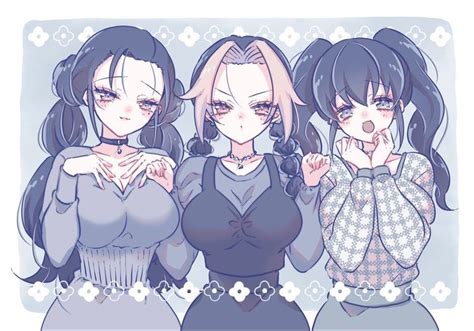 🌸suma Makio And Hinatsuru🌸 In 2024 Slayer Anime Anime Demon Artist