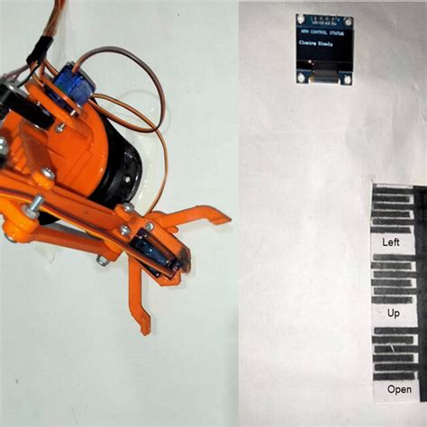 Picture Of The Cps Keypad Based Hmi Integrated With A Robotic Arm Download Scientific Diagram