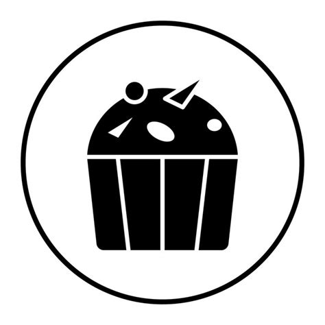 Premium Vector Cupcake Vector Illustration
