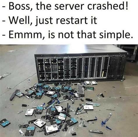 When The Server Crashes