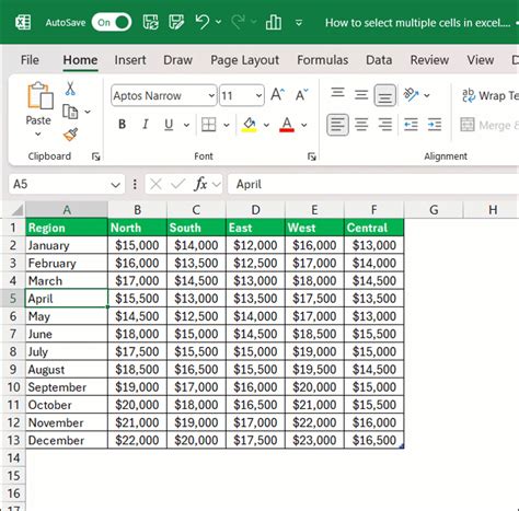 How To Select All Cells In Excel Fast Myexcelonline