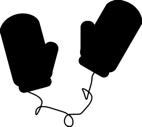 SVG 겨울 장갑 무료 SVG 이미지 및 아이콘 SVG Silh