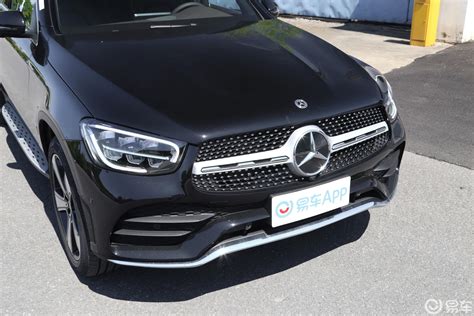 【奔驰glc改款三 Glc 300 L 4matic 豪华型前格栅侧俯拍图片 汽车图片大全】 易车