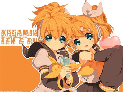 Rin And Len Cute Wallpaper Fanpop