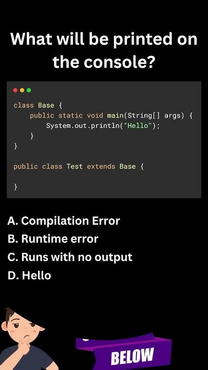 Program 8 Inheritance Guess The Output Javaprogramming