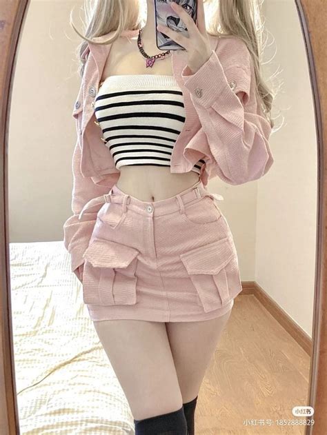 Pin De 성일 Em 모델 Roupas Fofas Roupas Estilosas Roupas Curtas