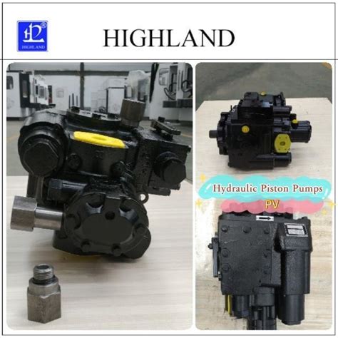 Variable Displacement Axial Hydraulic Piston Pump Pressure Closed Loop