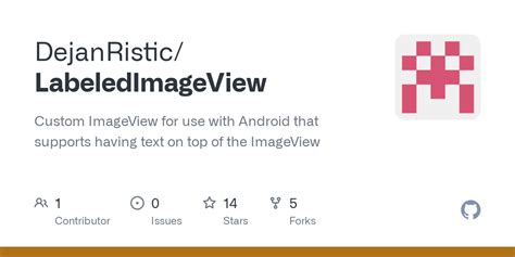 Github Dejanristic Labeledimageview Custom Imageview For Use With Android That Supports
