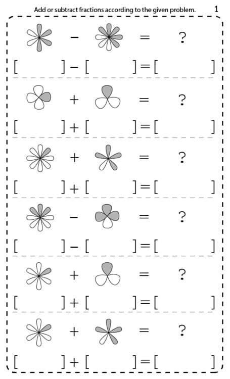 bundle basic operation math fractions 008 by pixel craft tpt